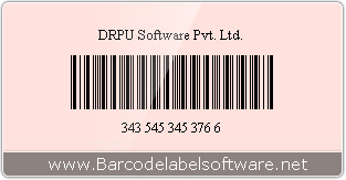 Codabar barcode font generated by DRPU Barcode Generator Software