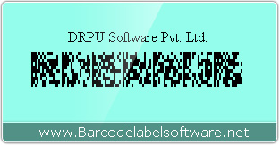 PDF417 2D barcode font generated by DRPU Barcode Generator Software
